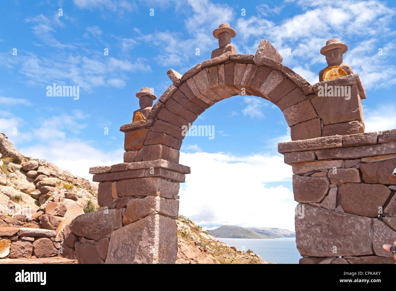 Blue titikaka lake hi-res stock photography and images - Alamy
