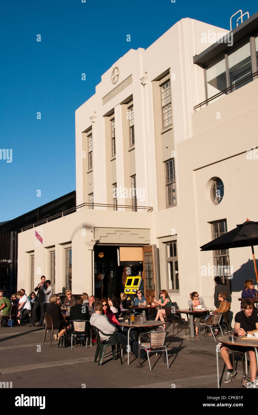 New Zealand Wellington, building at waterfront named Te Raukura Te ...
