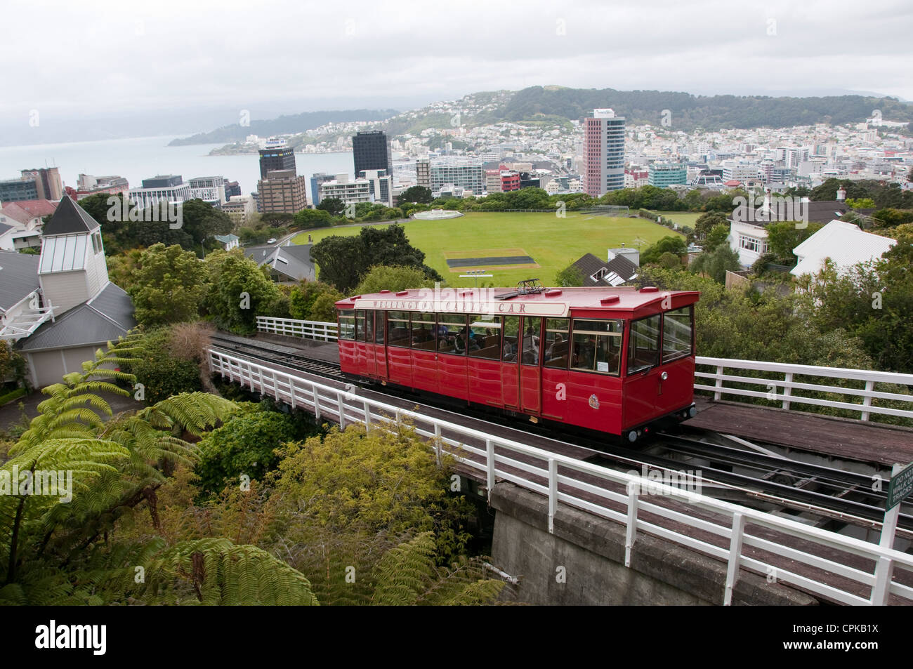 New Zealand, North Island, Wellington, Cable Car Stock Photo - Alamy