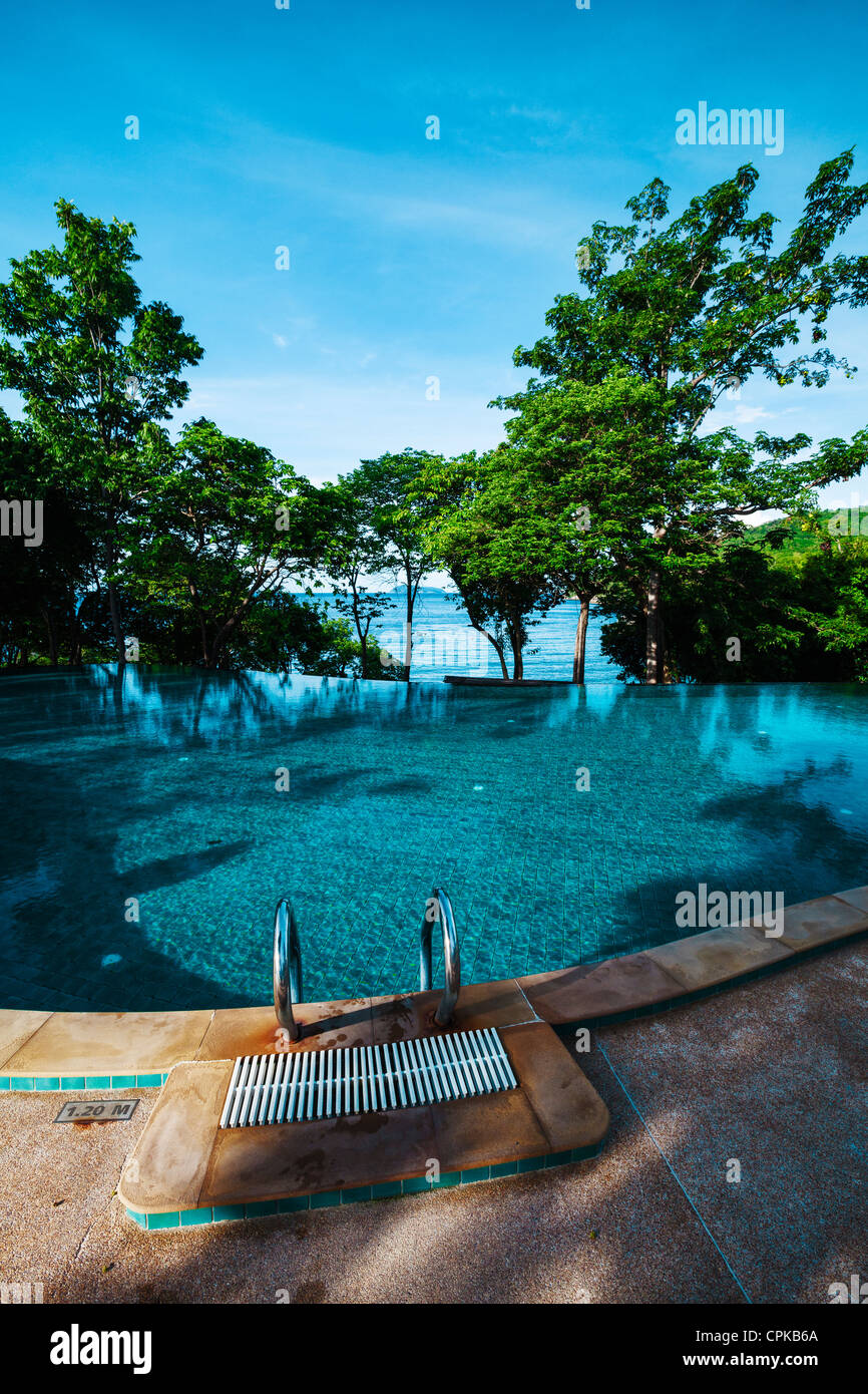 Swimming pool, vertical shot Stock Photo - Alamy