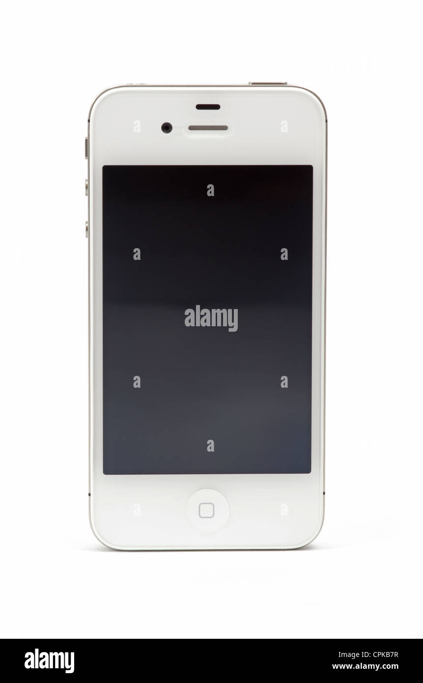 Siri iphone screen Cut Out Stock Images & Pictures - Alamy