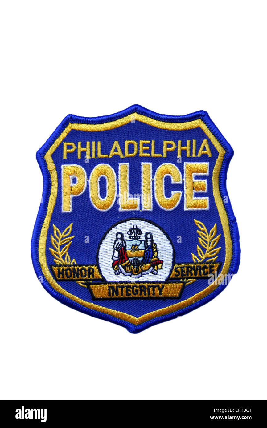 Philadelphia Police Department patch Stock Photo - Alamy