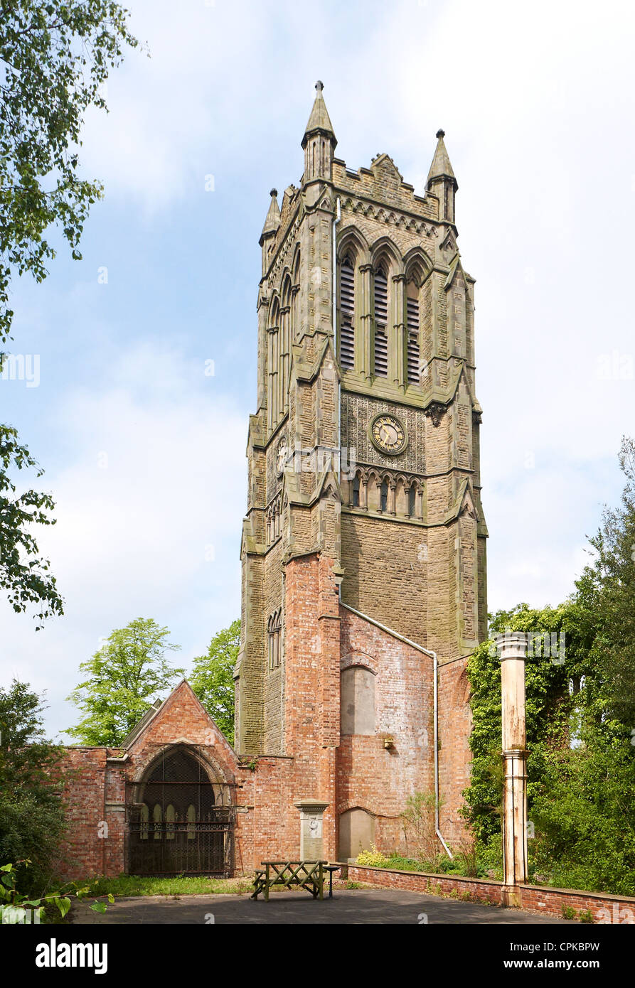 Christ church in Crewe Cheshire UK Stock Photo - Alamy