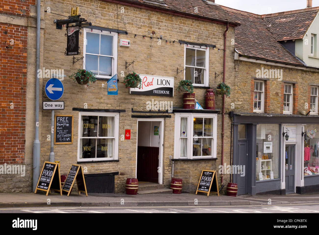 Views of Wincanton Town in somerset England UK Stock Photo - Alamy