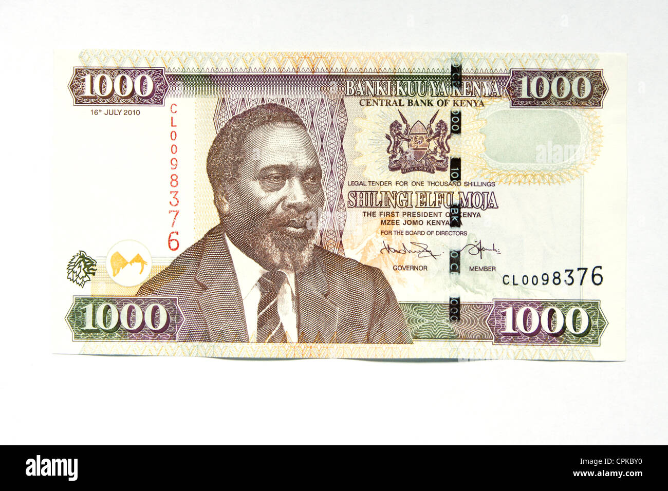 Kenya bill hi-res stock photography and images - Alamy