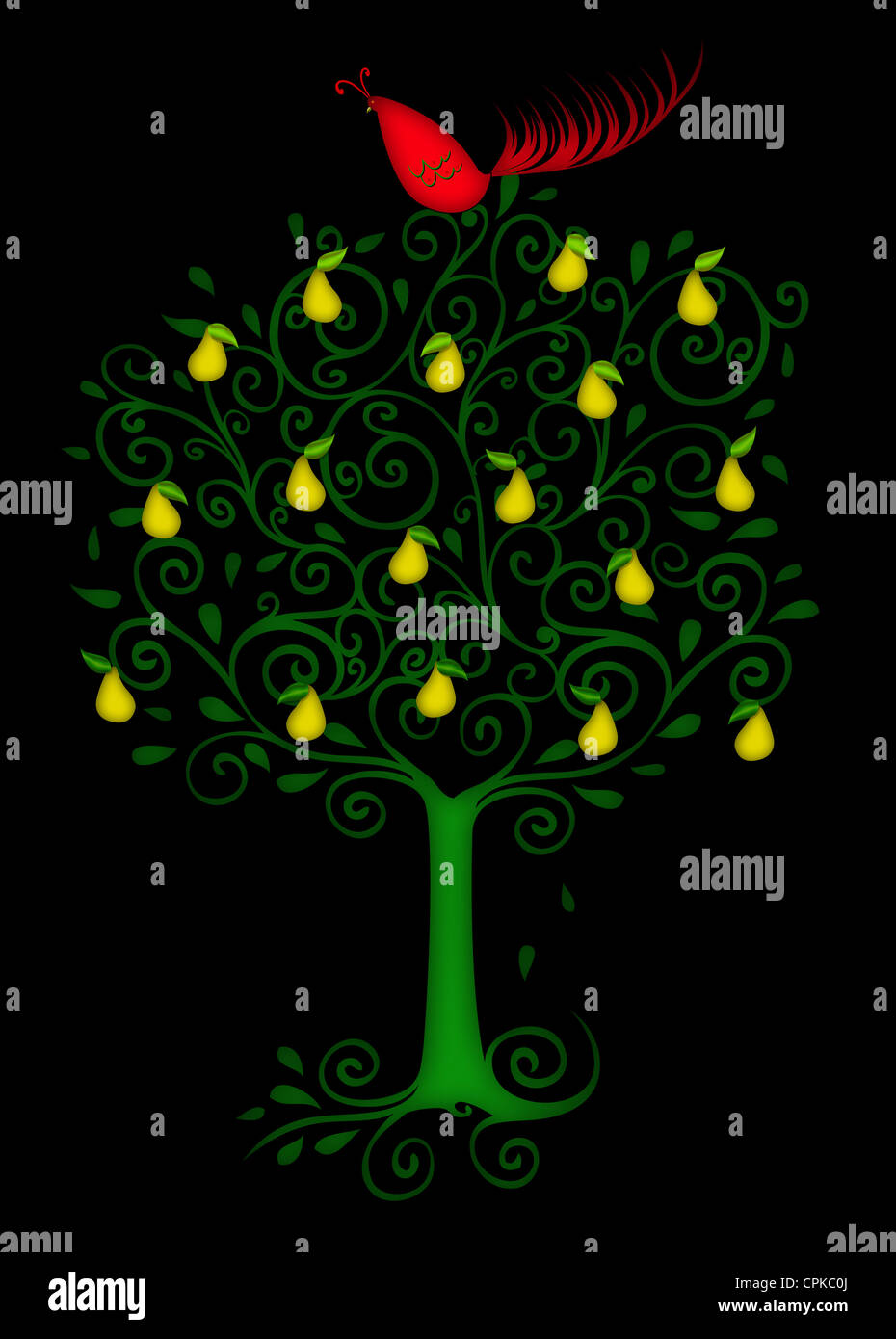 Partridge pear tree hi-res stock photography and images - Alamy