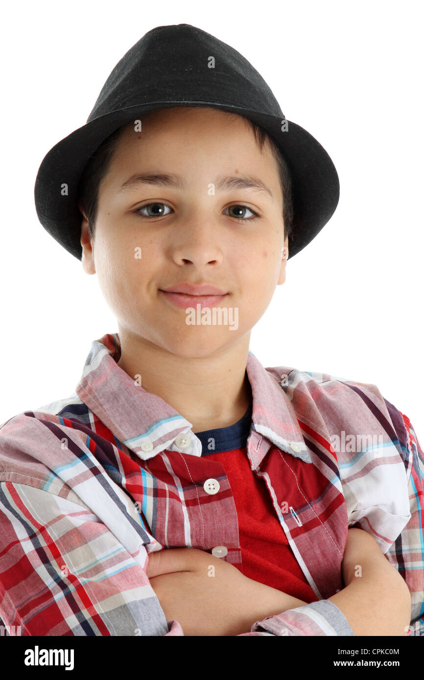 Picture of a child set on white background Stock Photo - Alamy