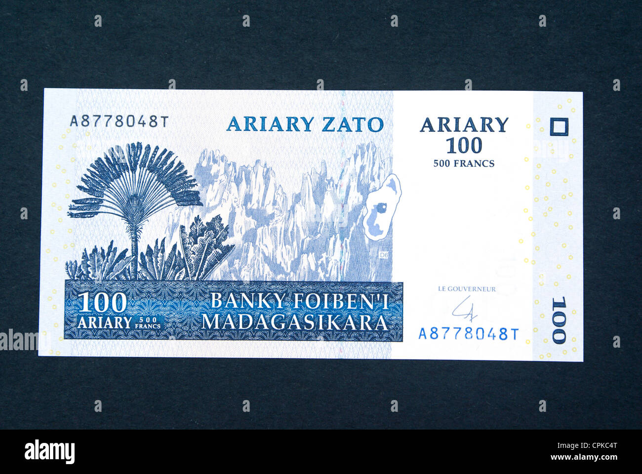 Currency of Madagascar (ariary Stock Photo - Alamy