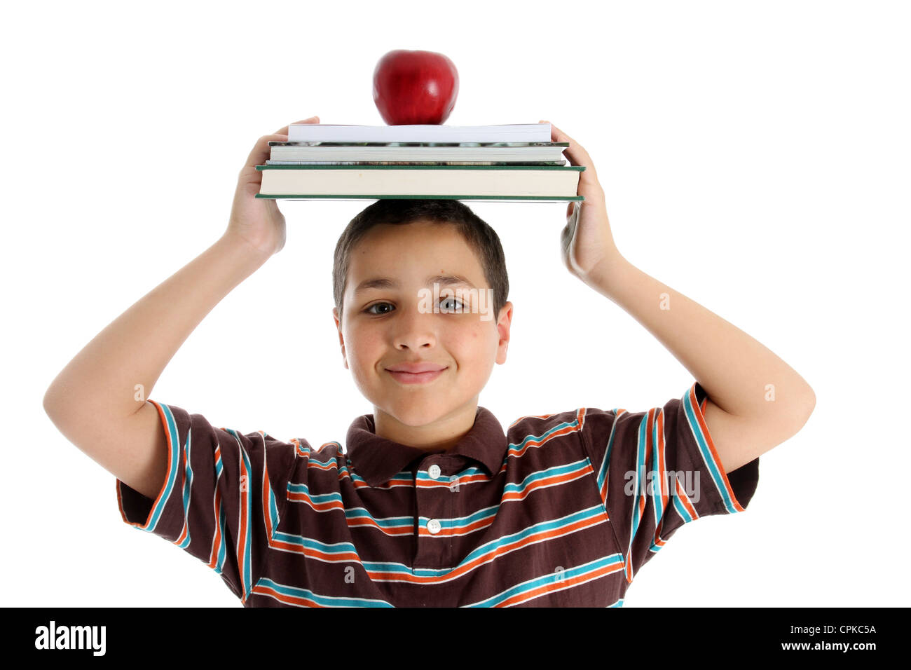 Happy smiling student boy hi-res stock photography and images - Alamy