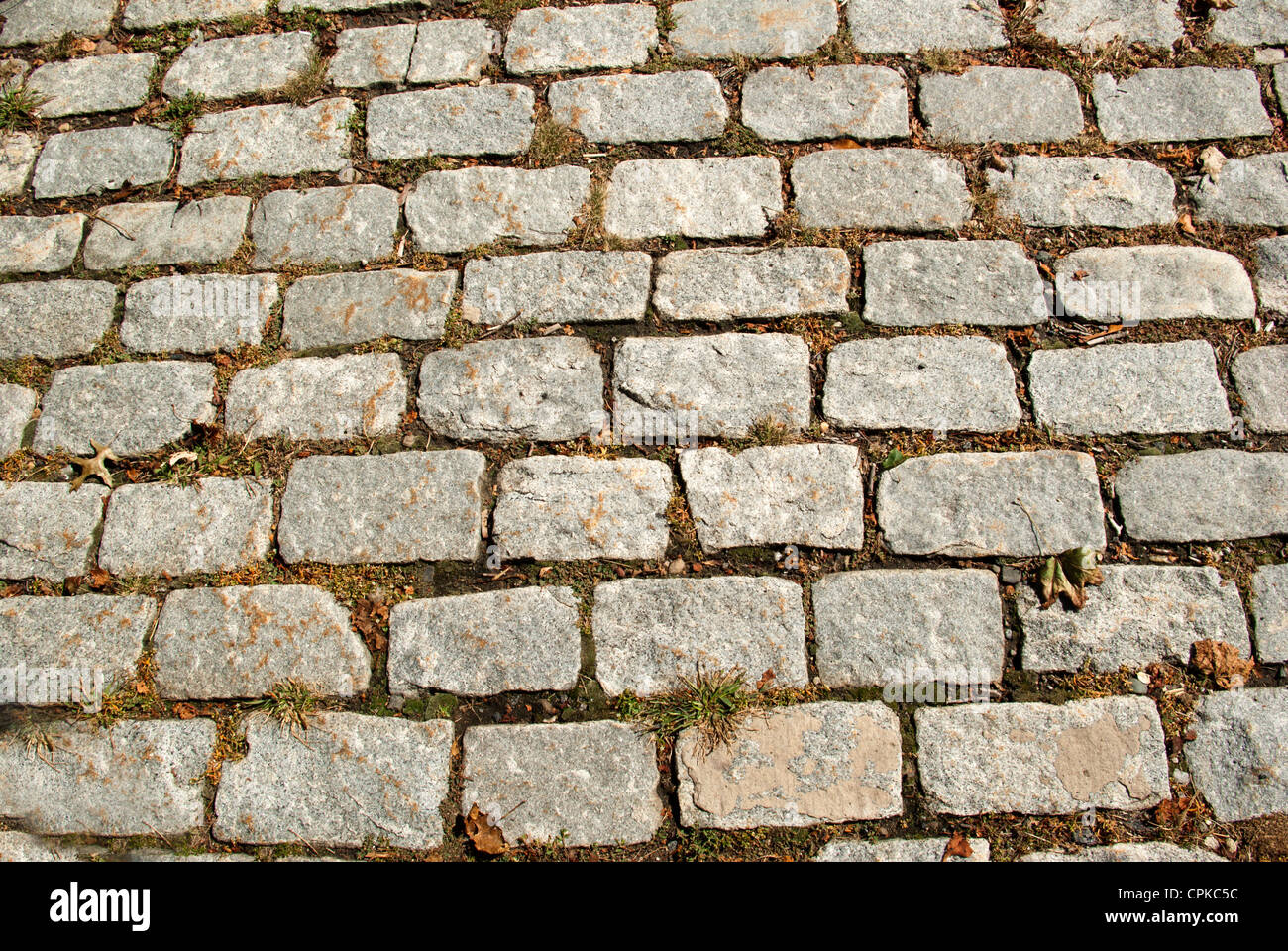 Square granite stone sidewalk Stock Photo - Alamy