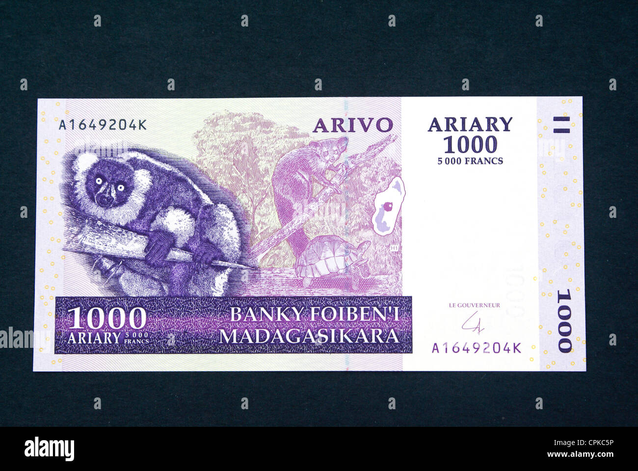 Currency of Madagascar (ariary Stock Photo - Alamy