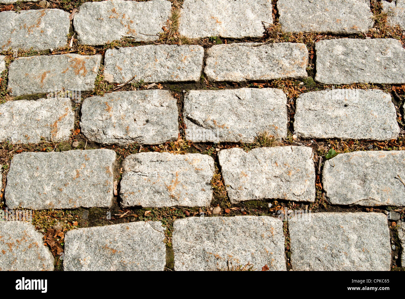 Square granite stone sidewalk Stock Photo - Alamy