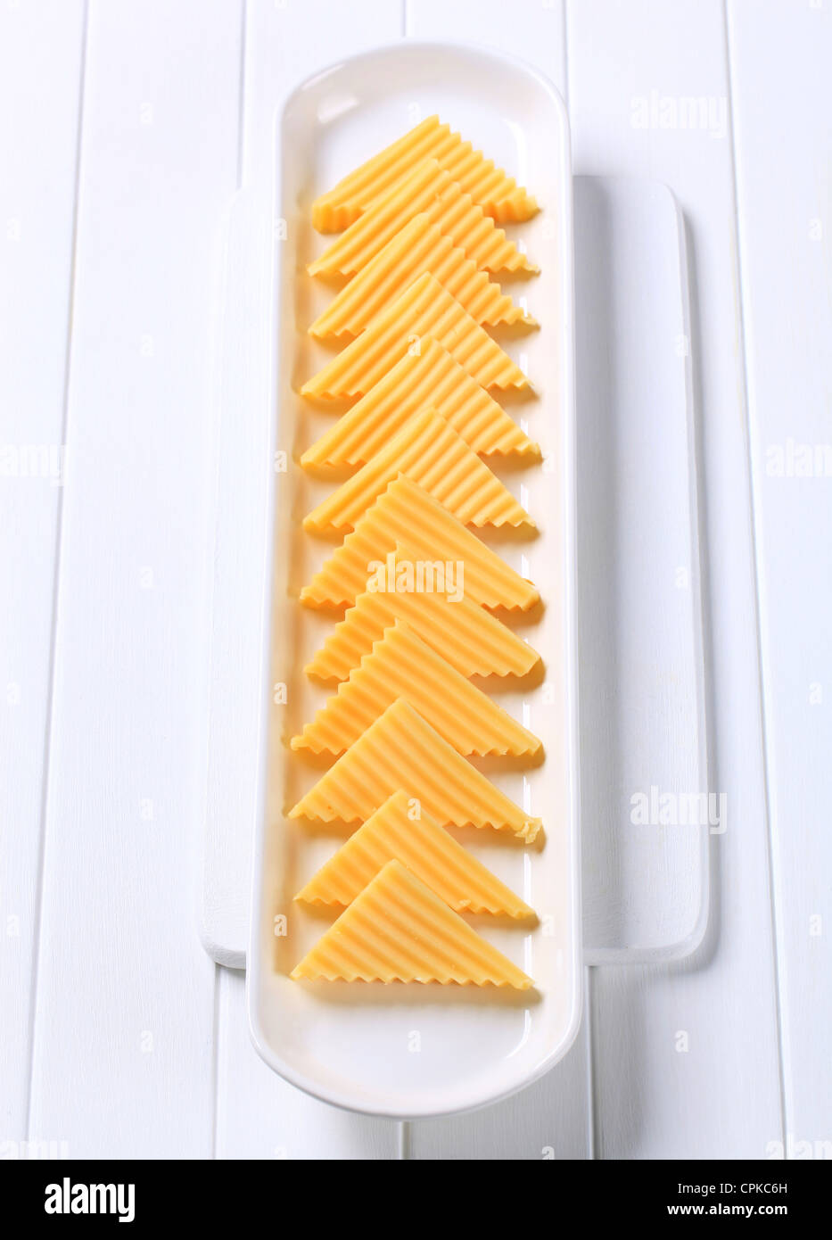 Cut into triangles hi-res stock photography and images - Alamy