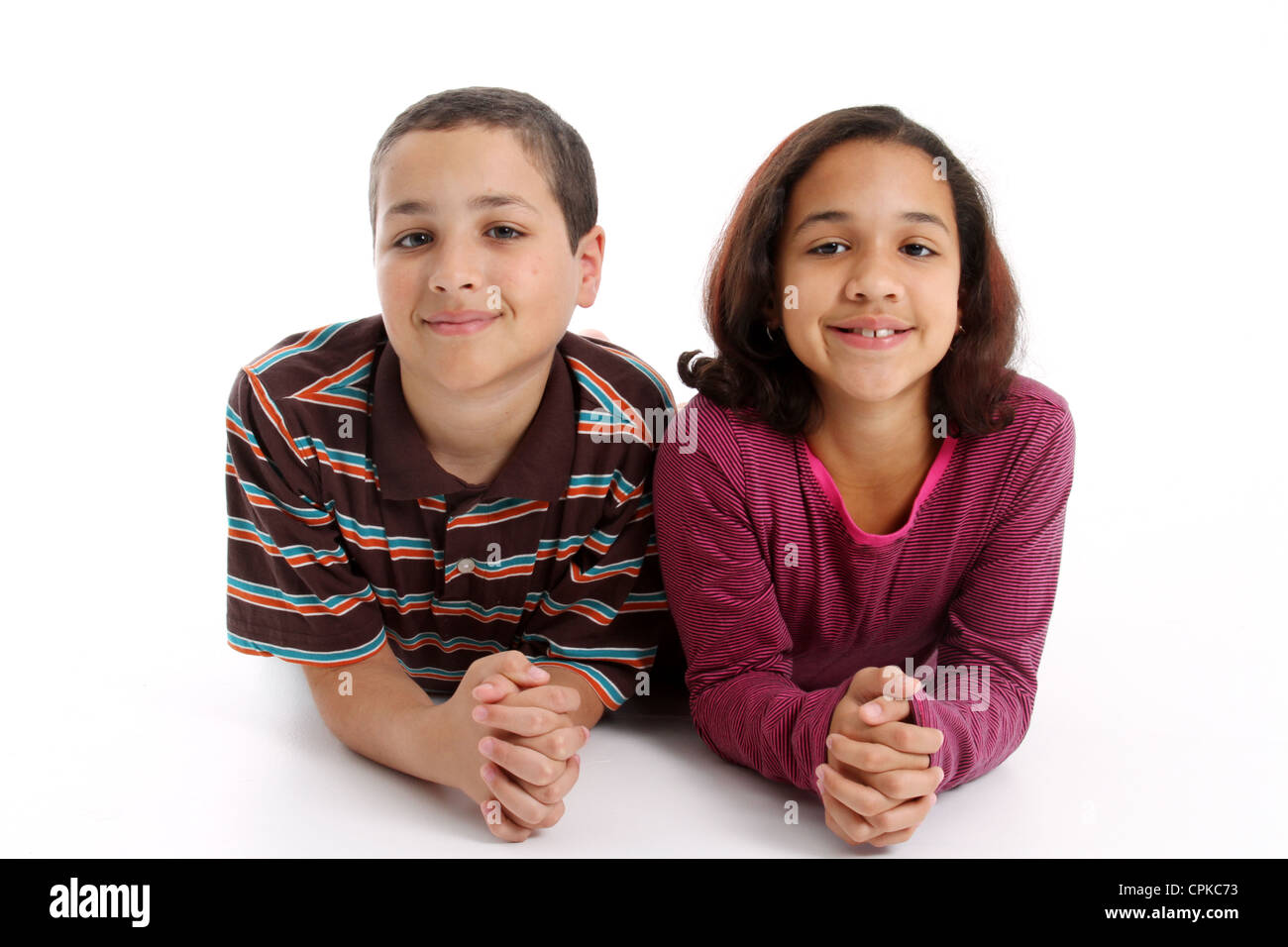 Picture of children set on white background Stock Photo - Alamy