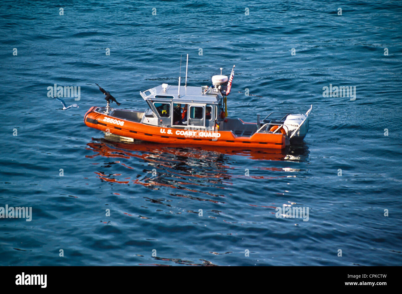 US Coast Guard boat Stock Photo - Alamy