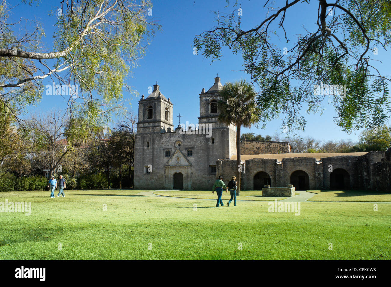 Mission Concepcion, San Antonio, Texas Stock Photo - Alamy