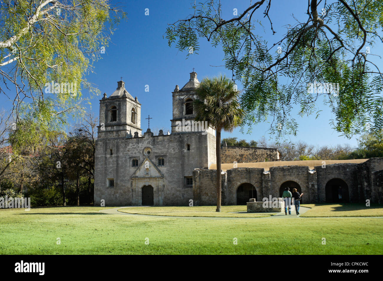 Mission concepcion missions building hi-res stock photography and ...