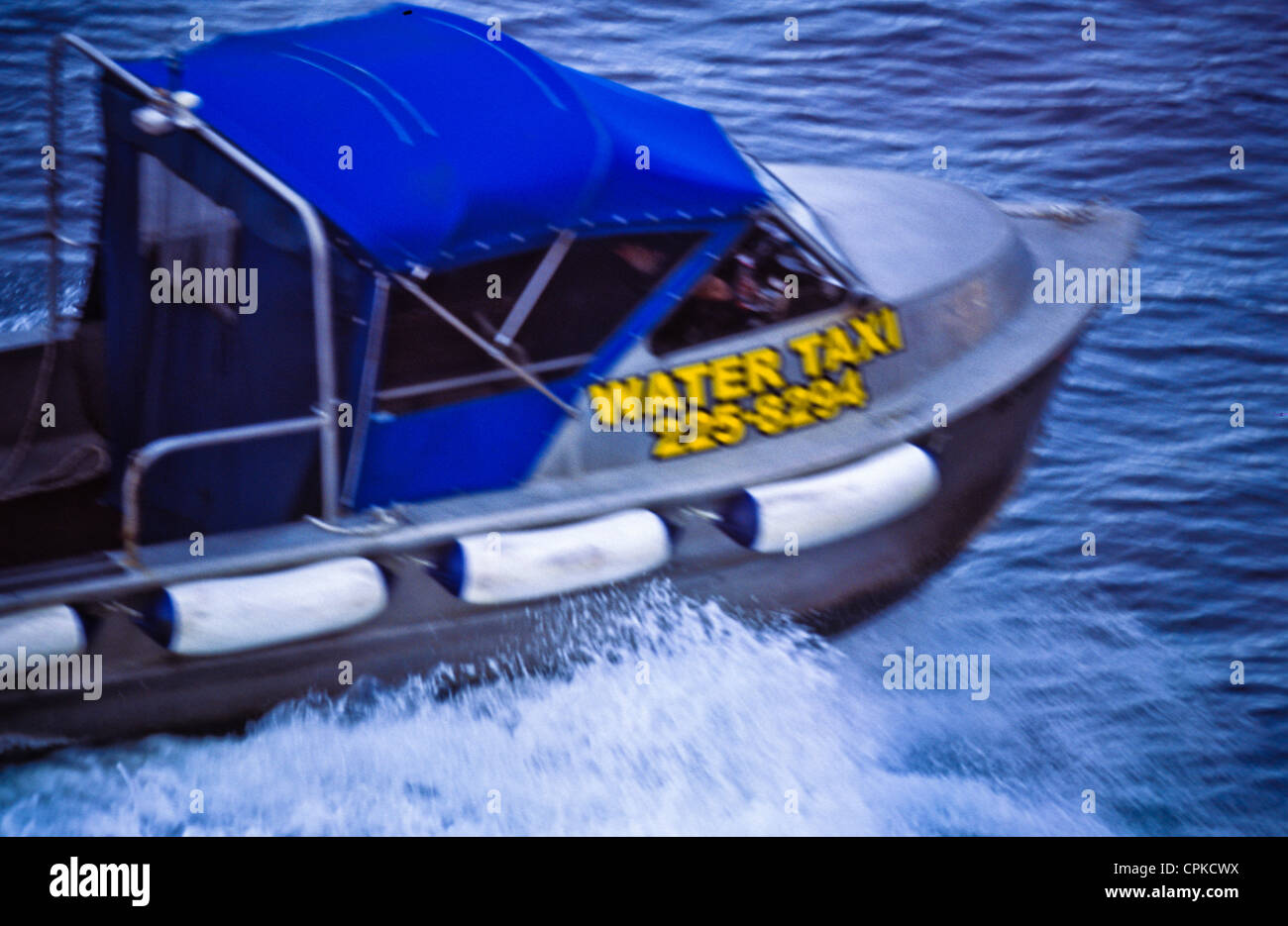 Water taxi running hi-res stock photography and images - Alamy
