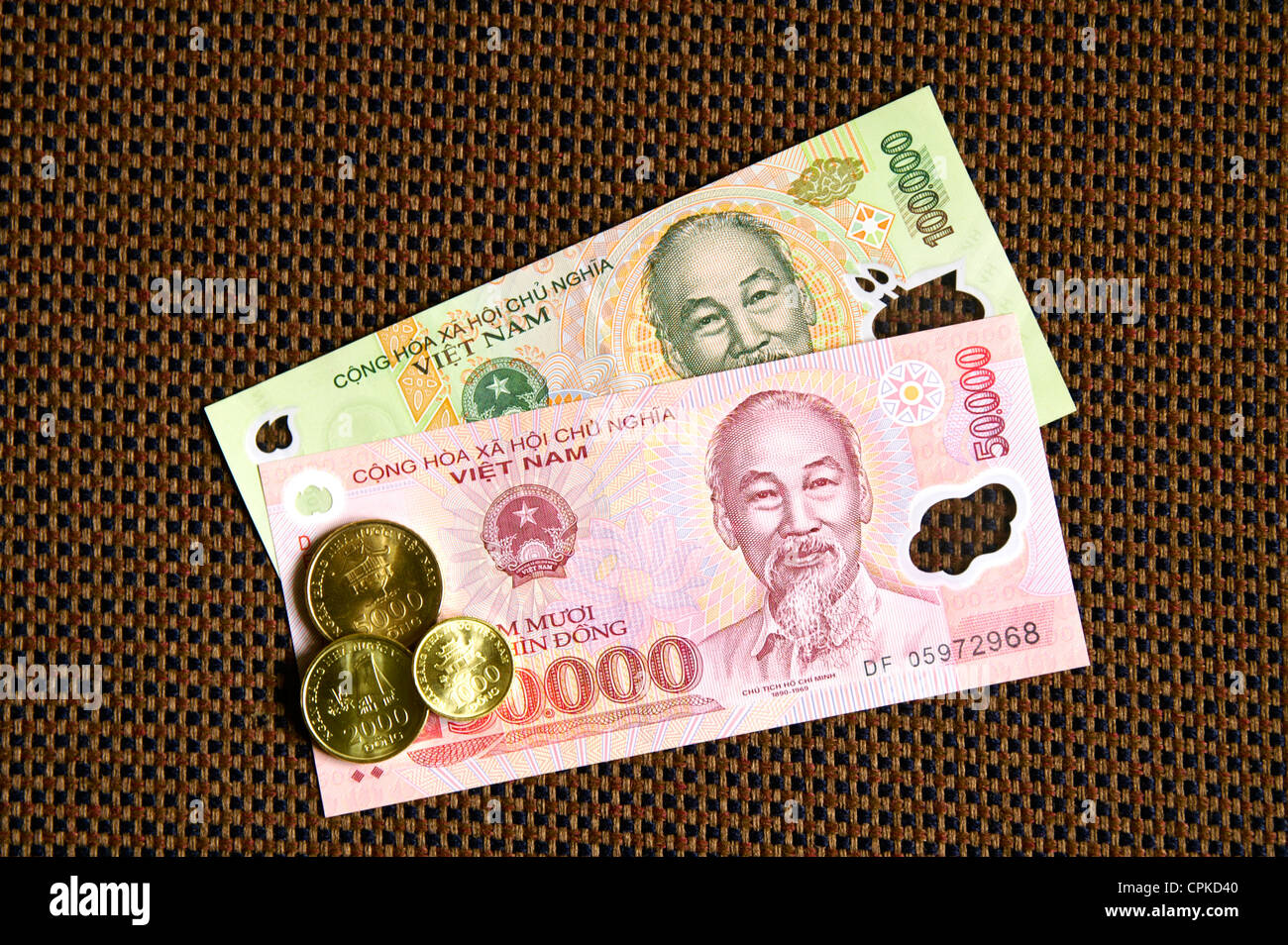 Currency of Viet Nam (dong Stock Photo - Alamy