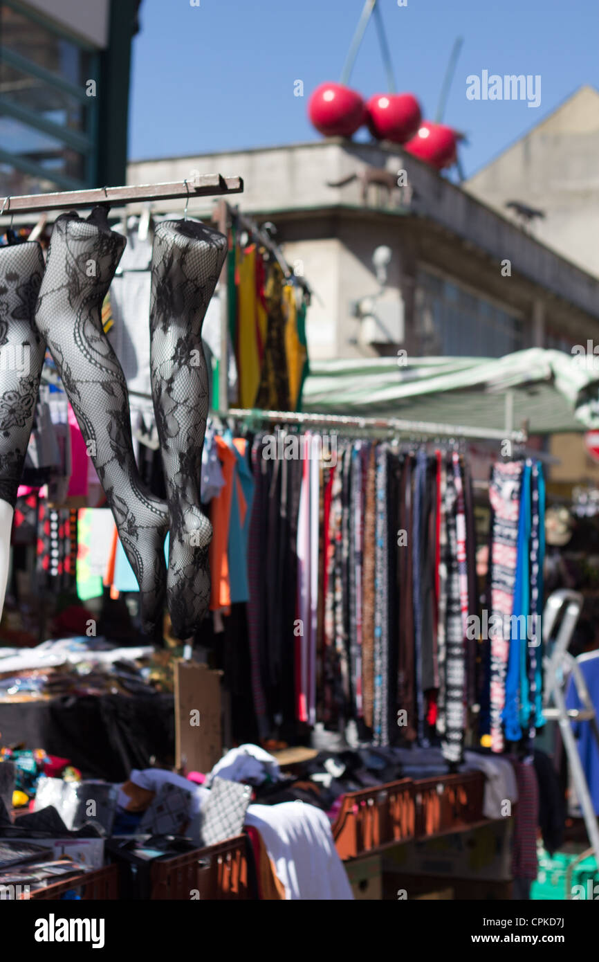 Street market display Brixton Stock Photo - Alamy