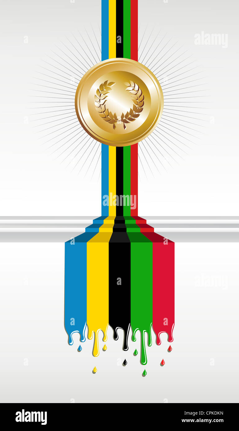 Olympic games decoration hi-res stock photography and images - Alamy