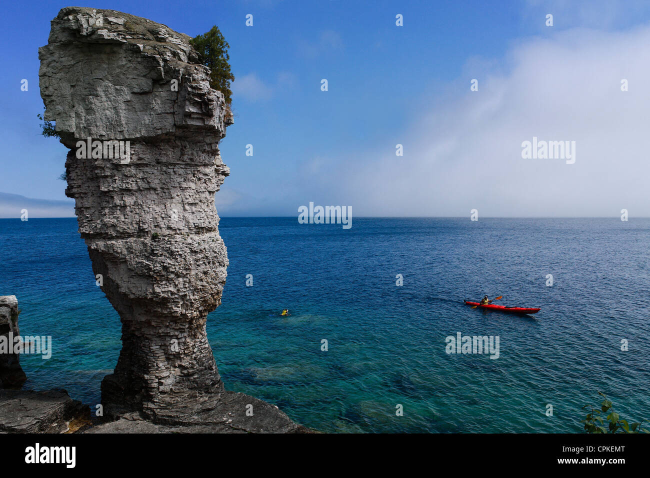 Flowerpot Island, Fathom Five National Marine Park of Canada, Ontario ...