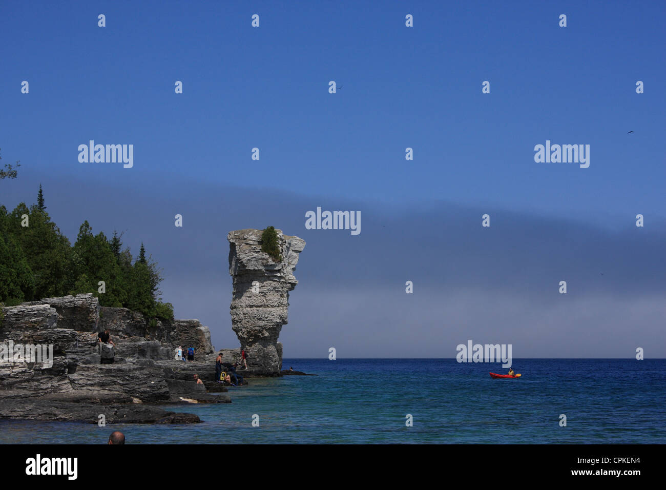 Flowerpot Island, Fathom Five National Marine Park of Canada, Ontario ...
