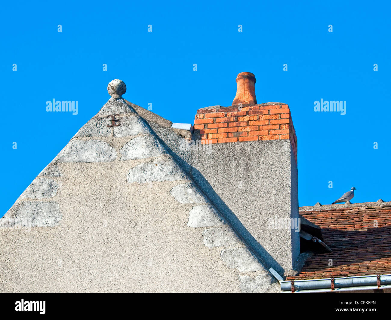 Stone gable roof hi-res stock photography and images - Alamy