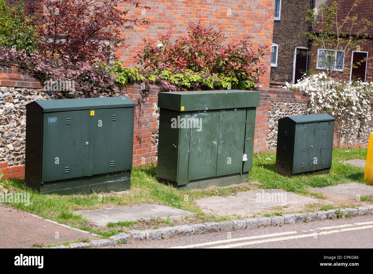 Telephone relay cabinet hi-res stock photography and images - Alamy