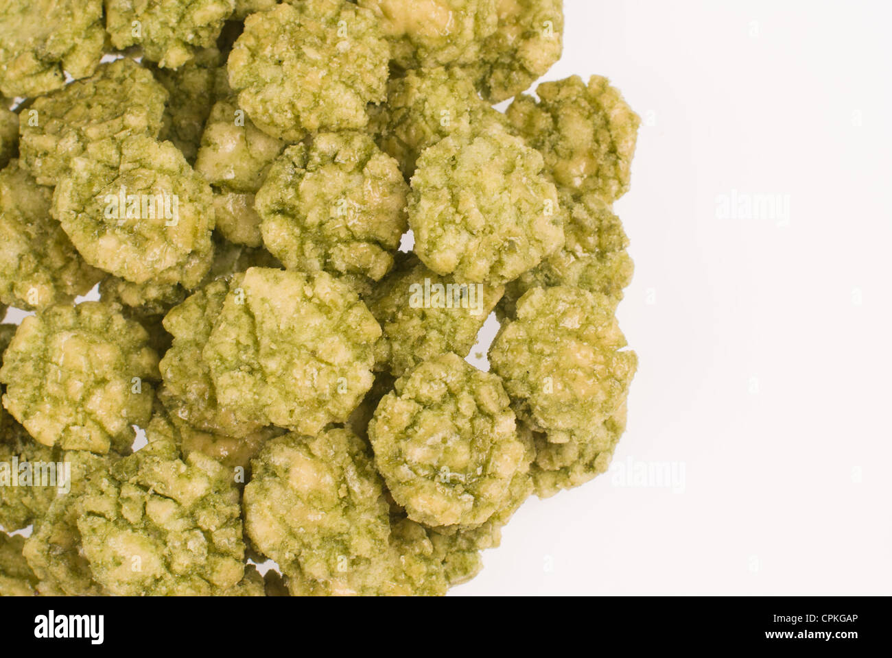 Rice crackers wasabi hi-res stock photography and images - Alamy