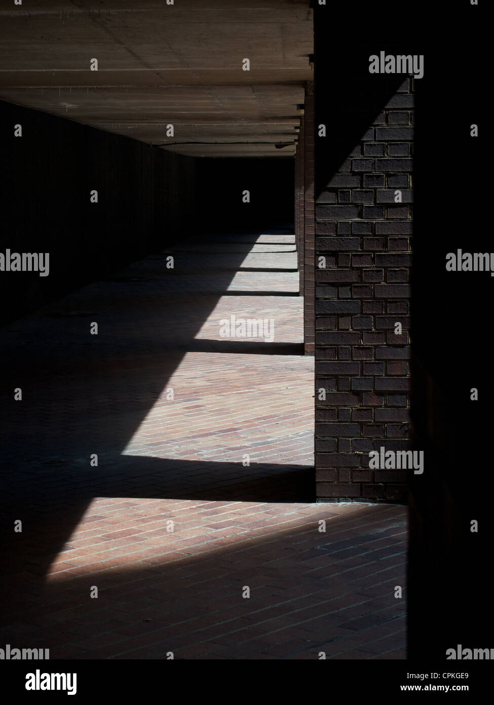 Shadows of columns Stock Photo - Alamy