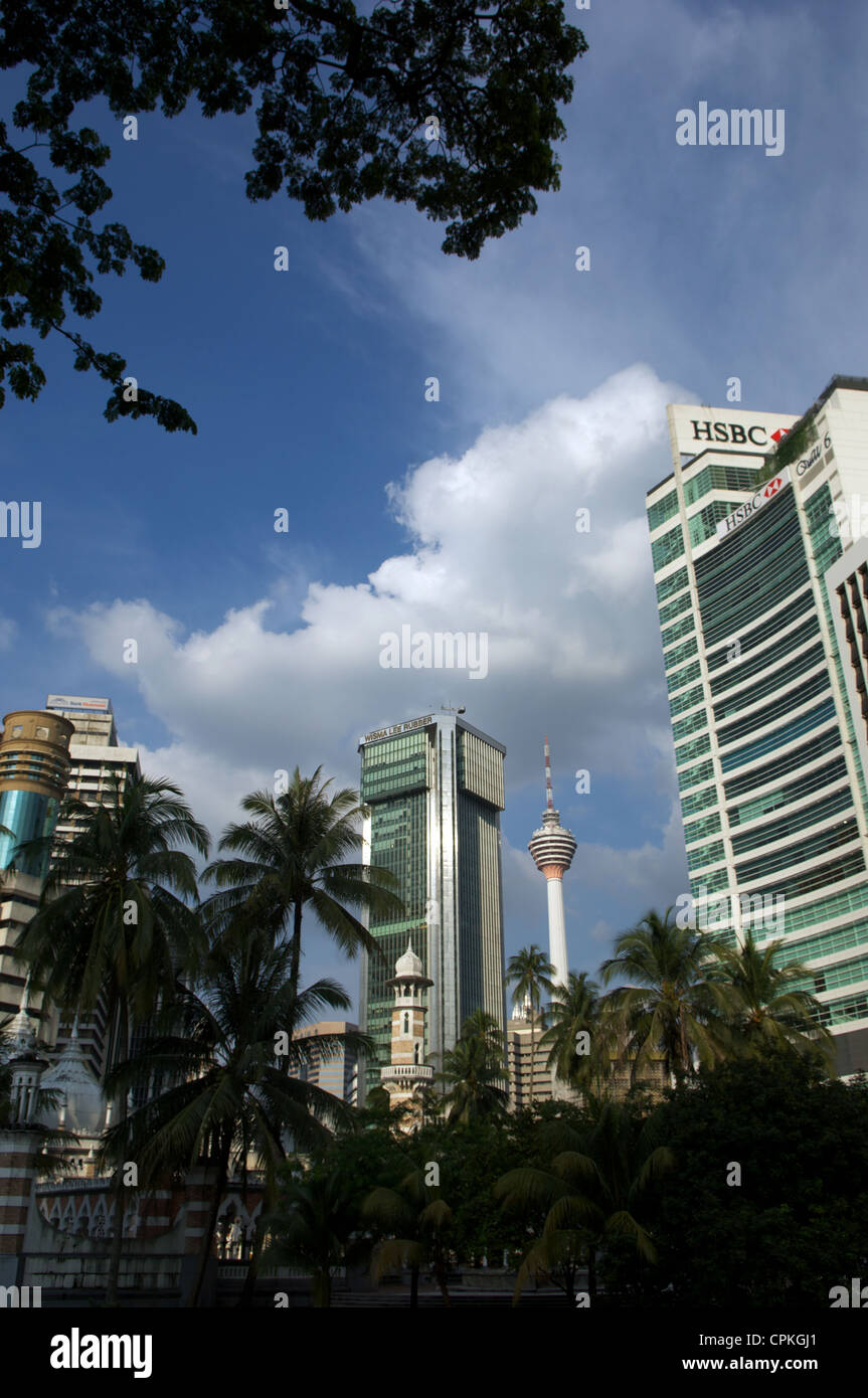 KL Tower and cente of city, Kuala Lumpur, Malaysia Stock Photo - Alamy
