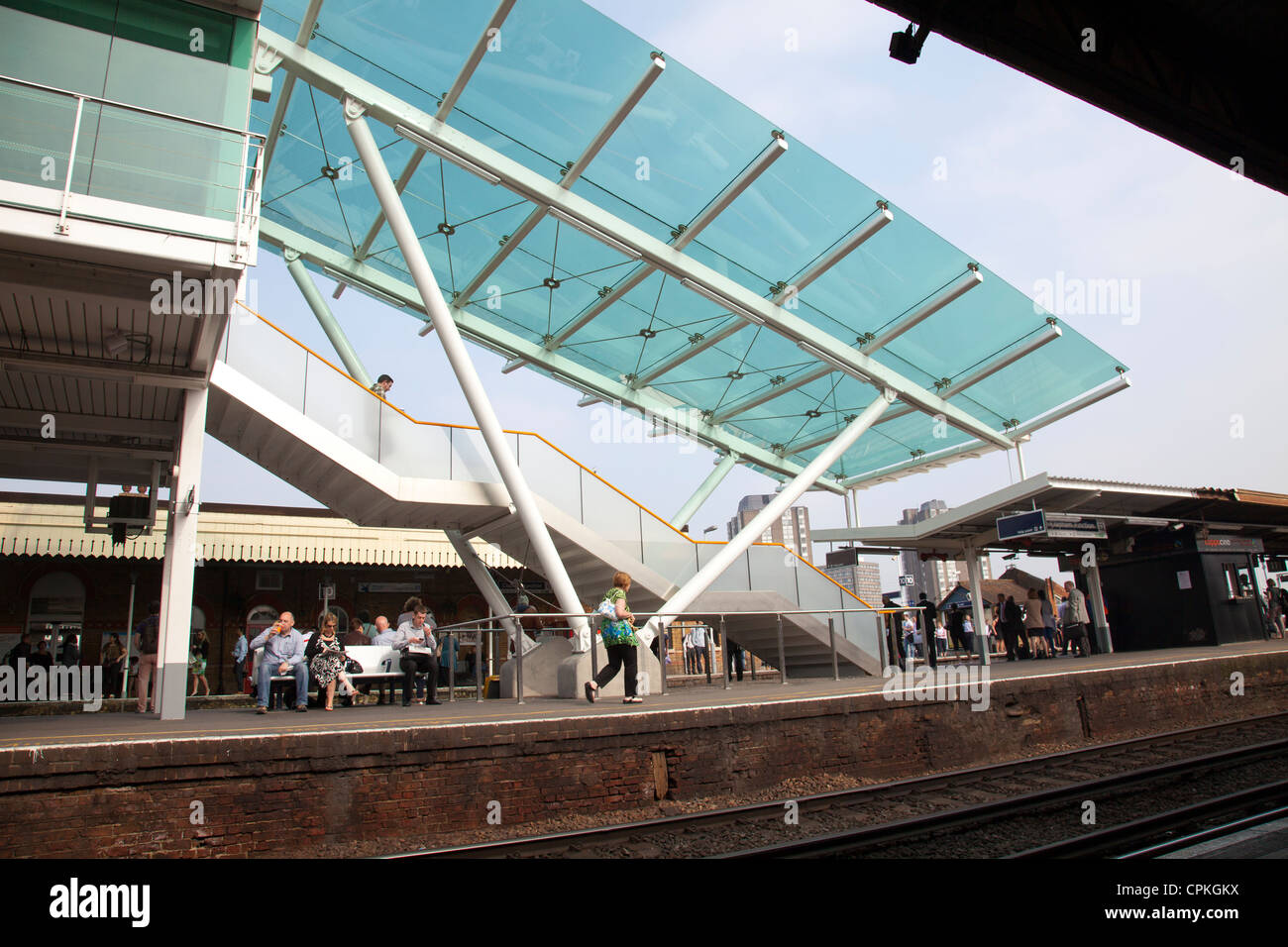 Clapham junction platform hi-res stock photography and images - Alamy