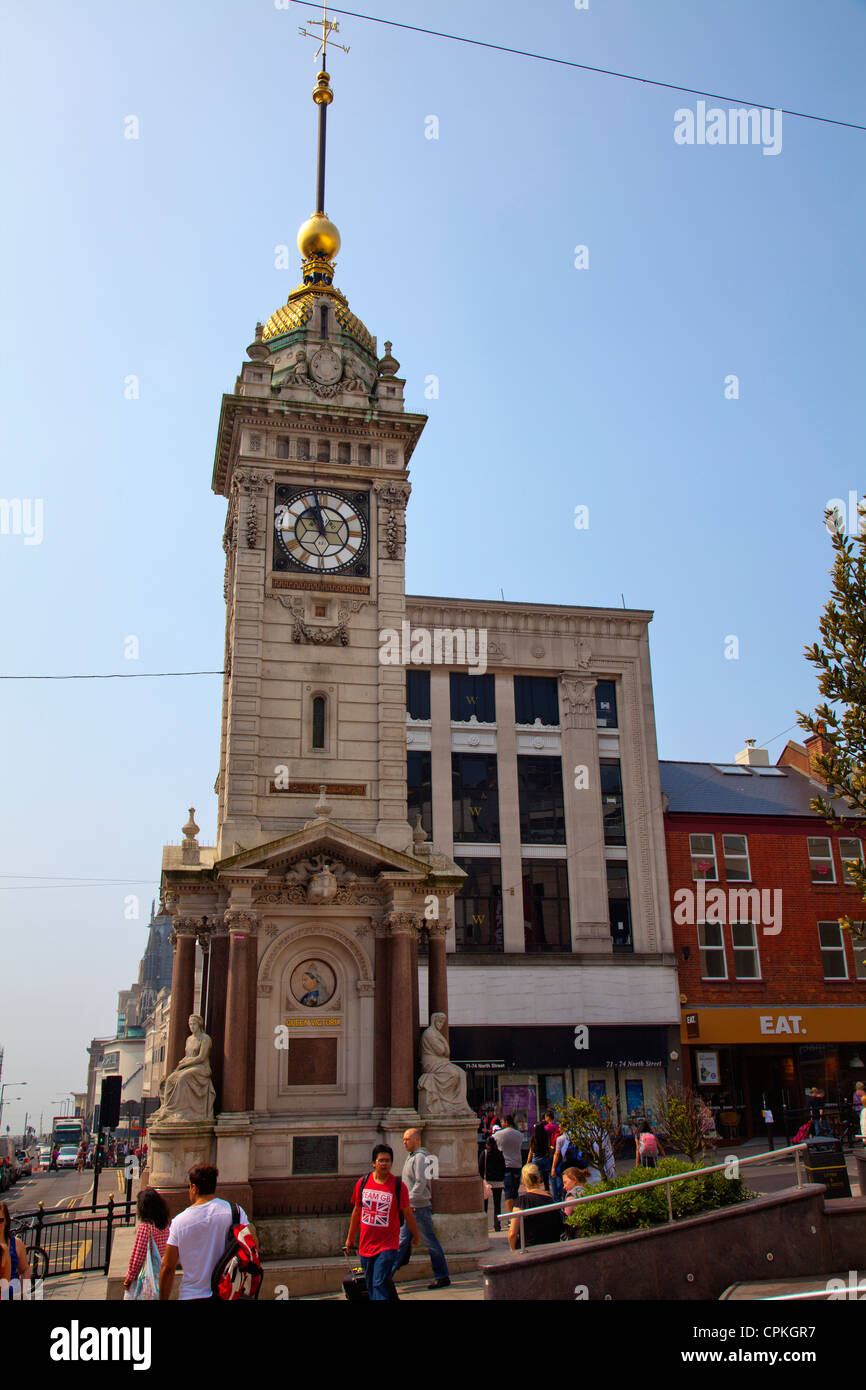 Brighton's Clock Tower - UK Stock Photo - Alamy