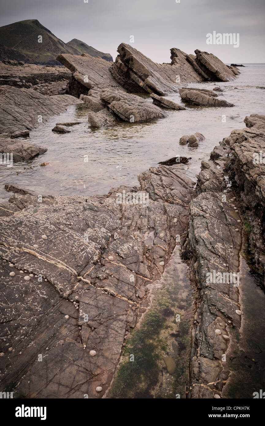 Crackington Haven on the North Cornwall coast Stock Photo - Alamy