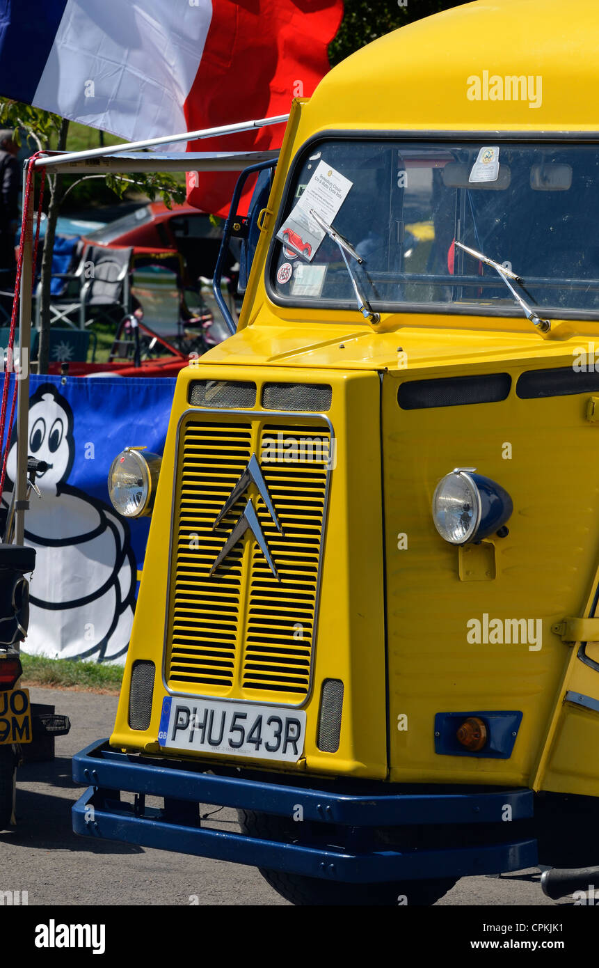 VINTAGE FRENCH CITROEN VAN Stock Photo - Alamy