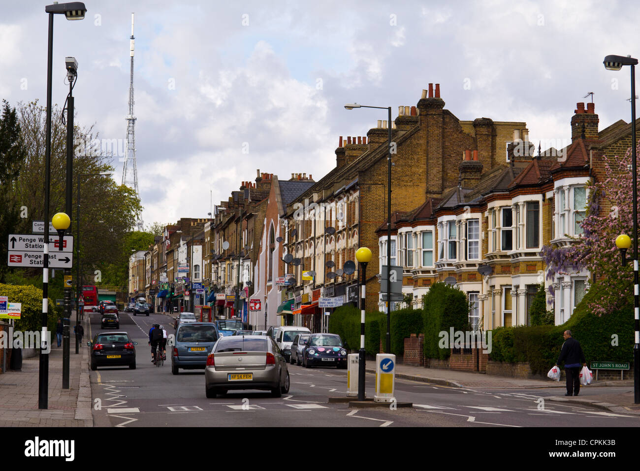 Penge High Street, London Stock Photo - Alamy