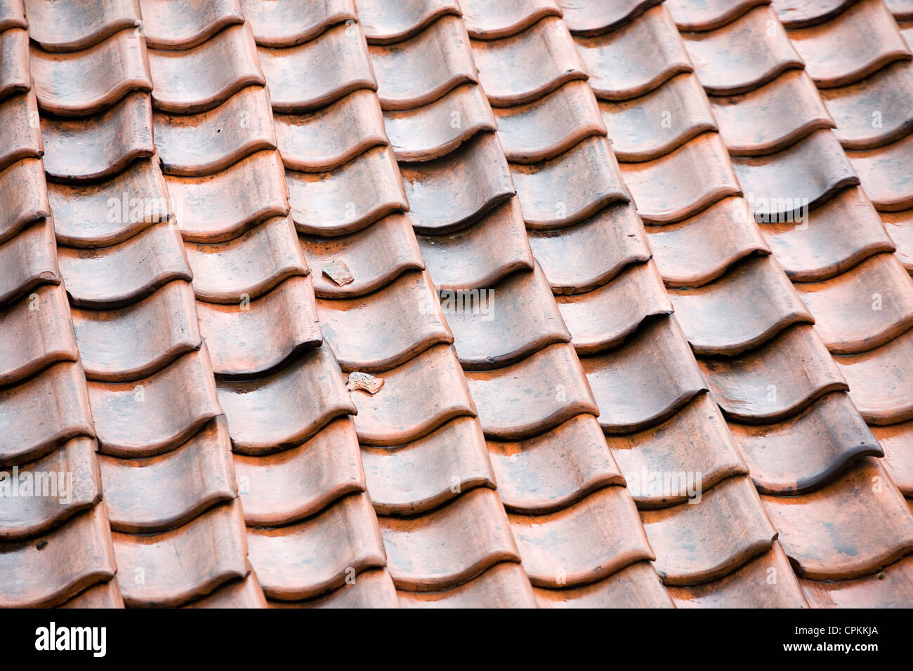 Traditional Pantile Roof Stock Photo - Alamy