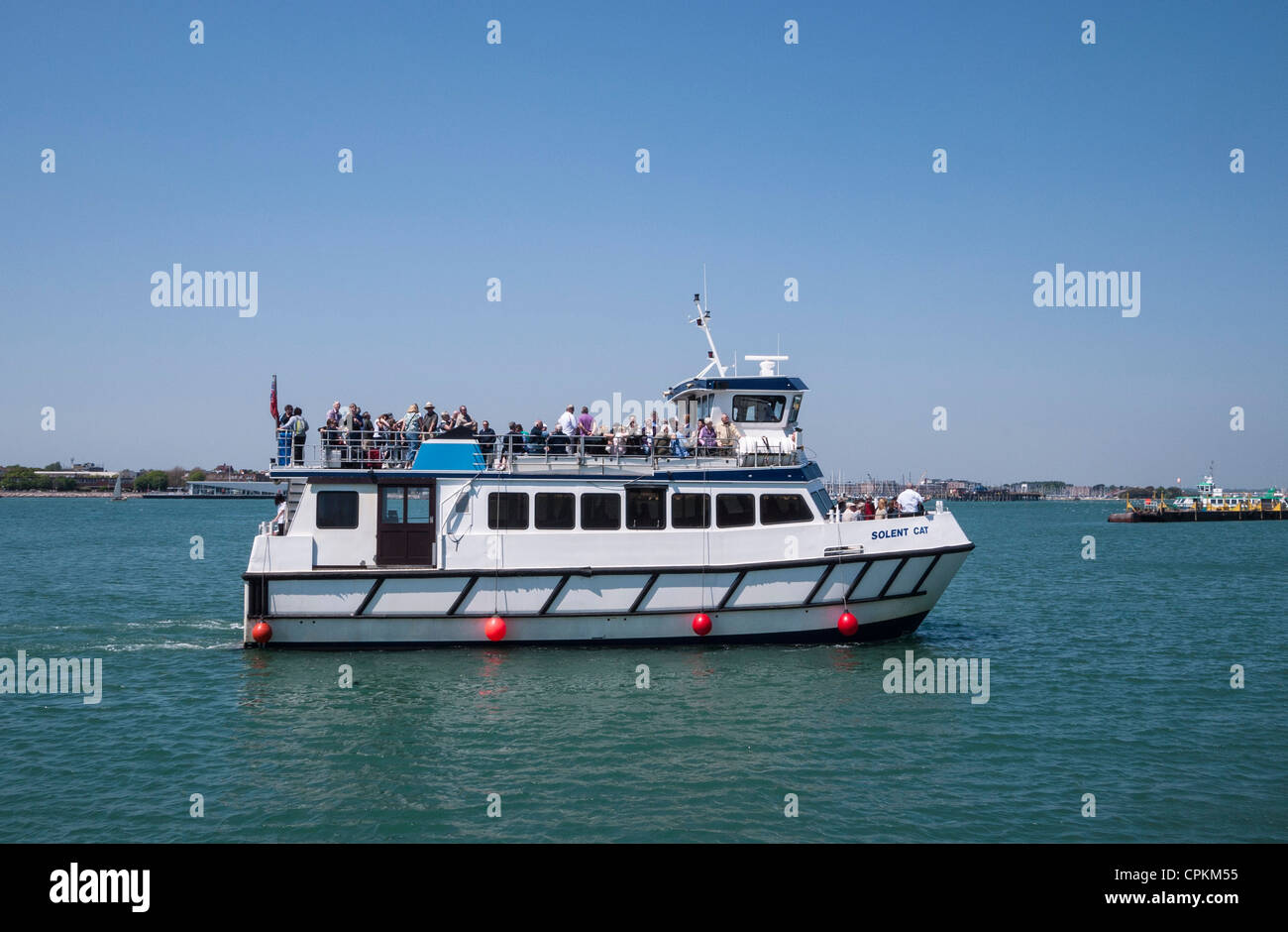 Portsmouth Harbour, Ferry Boat, England, UK Stock Photo - Alamy