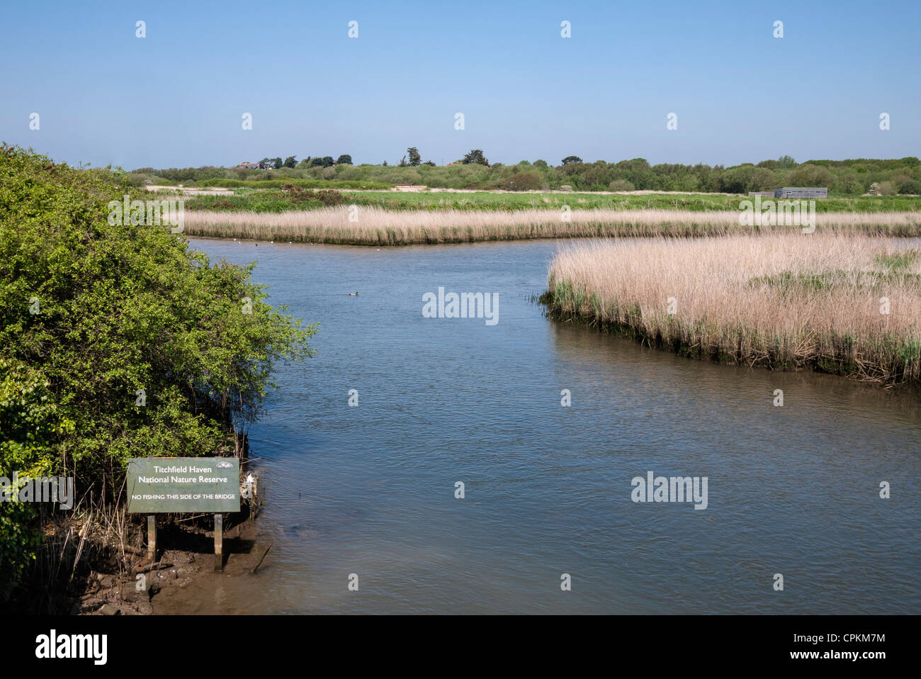 Titchfield Haven National Nature Reserve, Hampshire, England, UK Stock ...