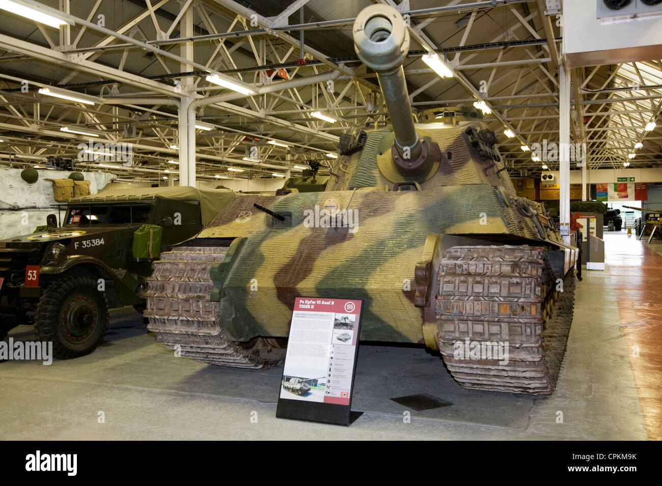 German Second World War / WW2 / WWII (Pz Kpfw VI Ausf B) Tiger II tank ...