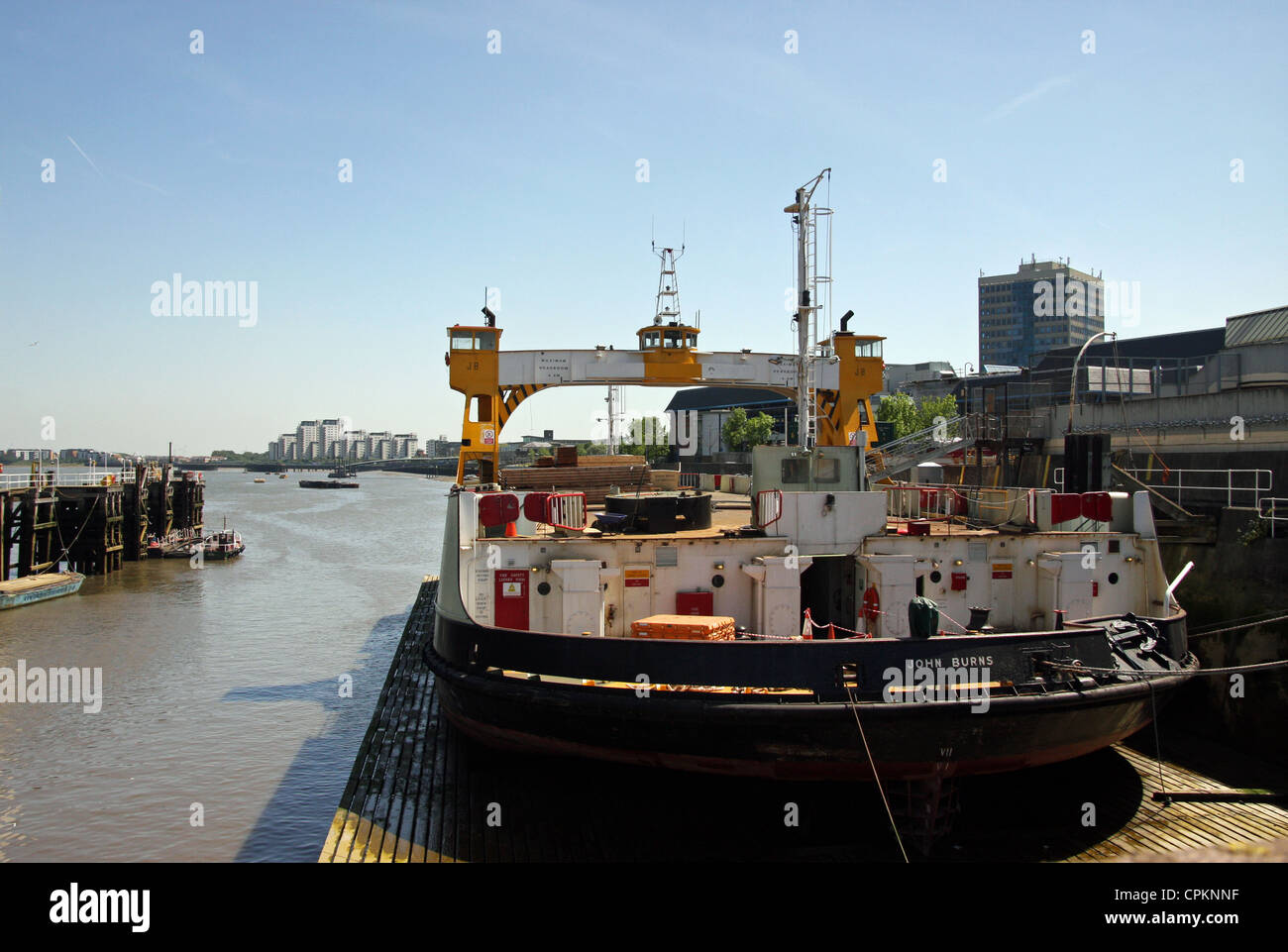 The Woolwich Free Ferry is a boat service across the River Thames ...