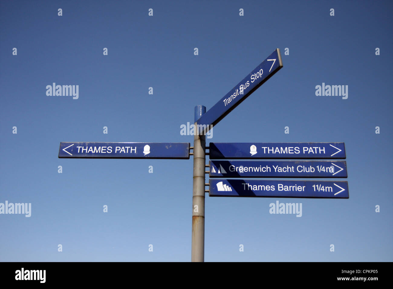 The Thames Path is a National Trail, opened in 1996, following the ...