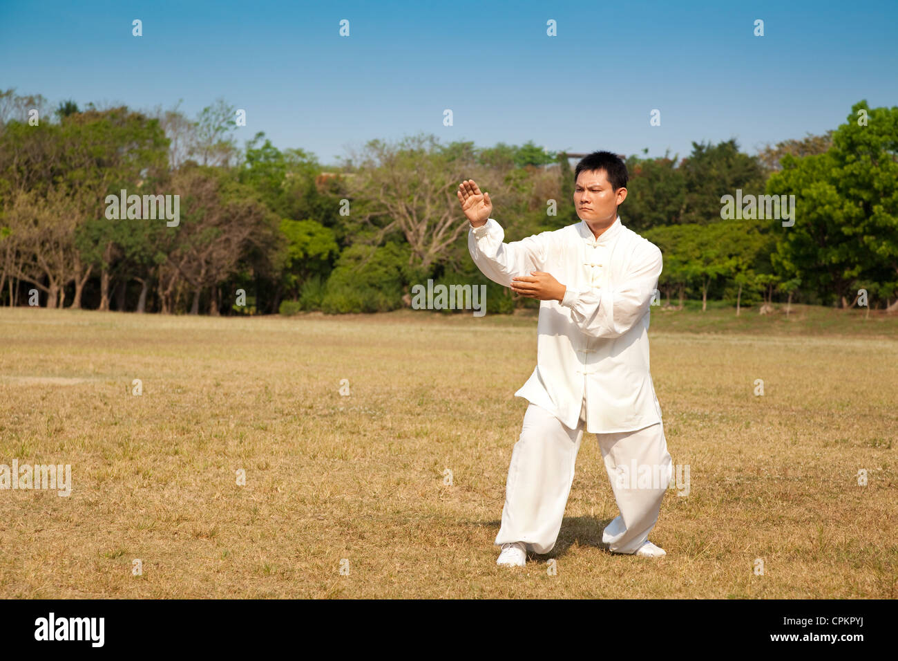 kung fu man Stock Photo - Alamy