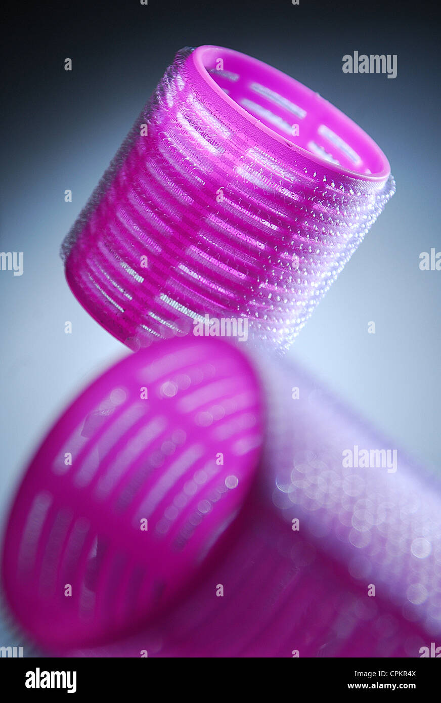 plastic hair roll Stock Photo - Alamy
