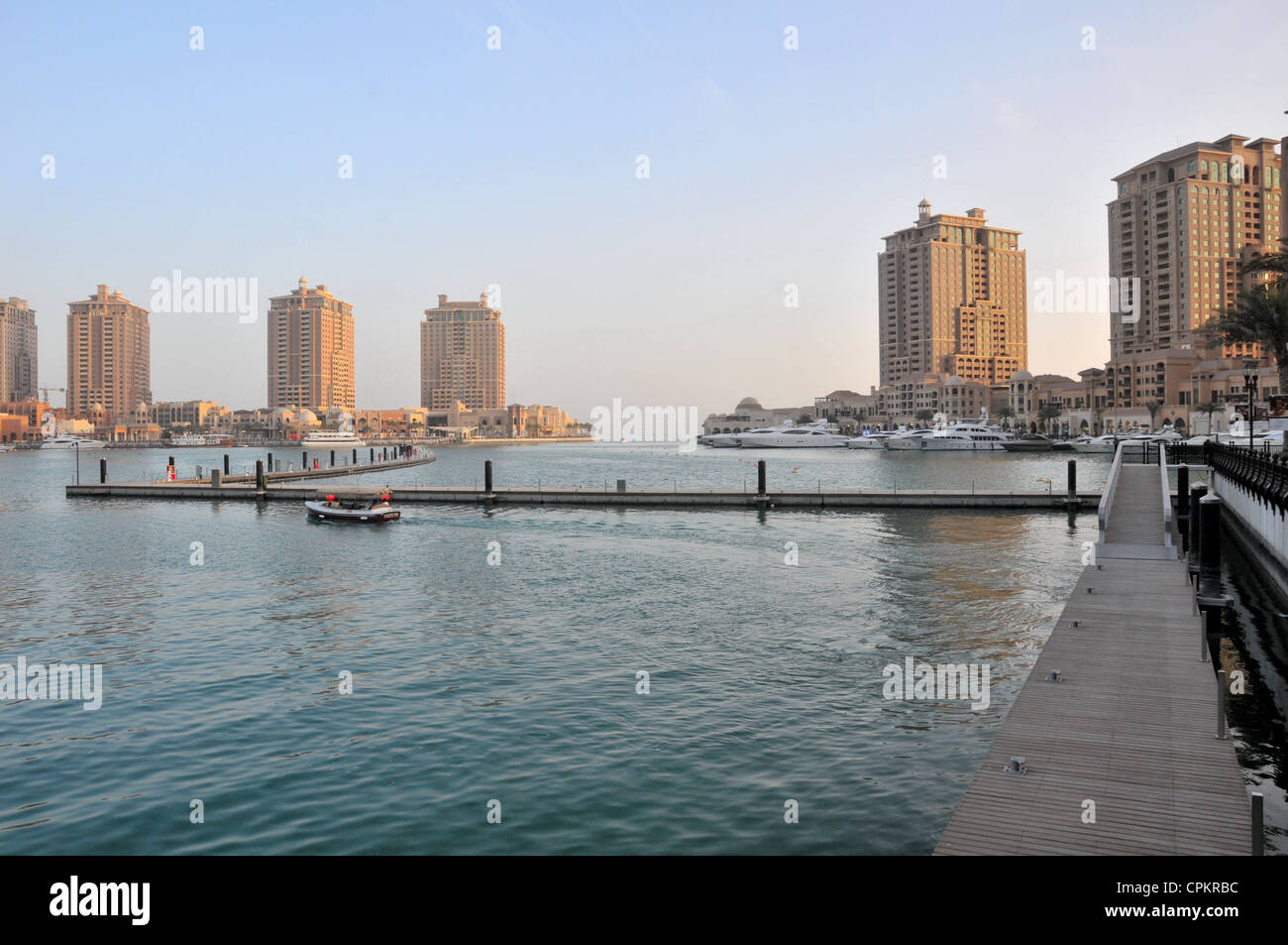 The Pearl - a multi-purpose man-made upscale urban development project ...