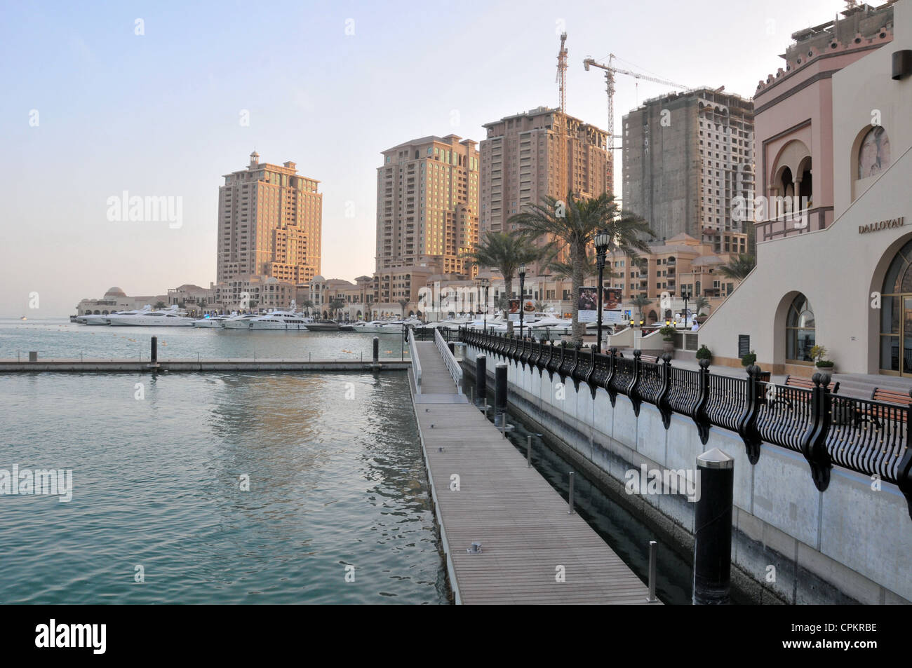 The Pearl - a multi-purpose man-made upscale urban development project ...