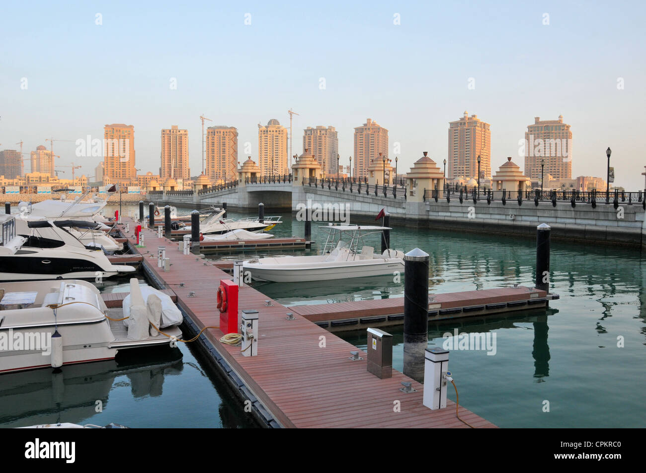 The Pearl - a multi-purpose man-made upscale urban development project ...