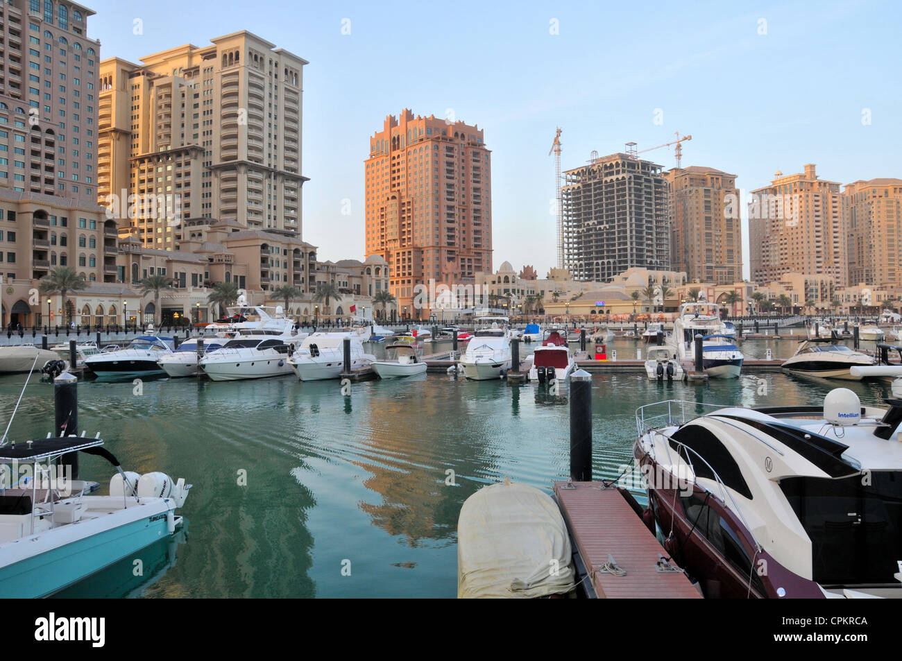 The Pearl - a multi-purpose man-made upscale urban development project ...