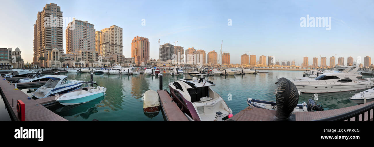 The Pearl - a multi-purpose man-made upscale urban development project ...